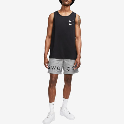 Nike耐克正品Sportswear Swoosh男透气无袖运动背心CQ5294-010