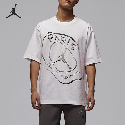 Nike/耐克正品JORDAN男士休闲运动透气经典训练短袖T恤IF3808-100