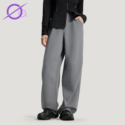Adidas/阿迪达斯正品2026女士松紧宽松经典休闲弹力长裤KY4440