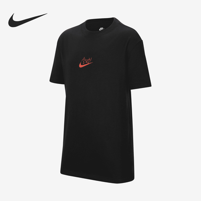 Nike/耐克正品Sportswear大童宽松满分日常短袖T恤HJ3962-010