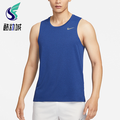 Nike/耐克正品2025秋季款男士套头运动跑步无袖背心T恤DV9322-481