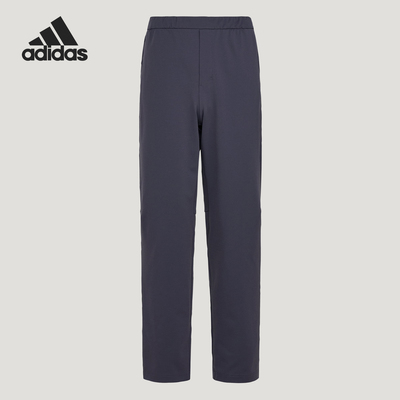 Adidas/阿迪达斯正品春季男士系带针织弹力亲肤运动直筒裤KV5986