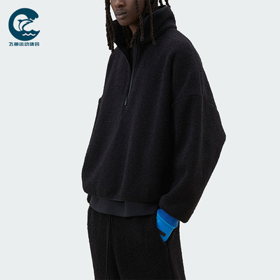 Adidas/阿迪达斯正品Athletics系列新款黑色经典夹克外套IM5322