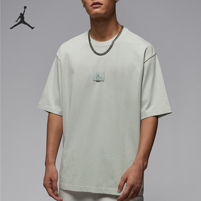 Nike/耐克正品JORDAN男士简约经典透气圆领运动短袖HQ8939-034