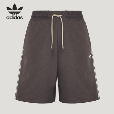 Adidas/阿迪达斯正品三叶草男士宽松经典针织透气短裤KY8489