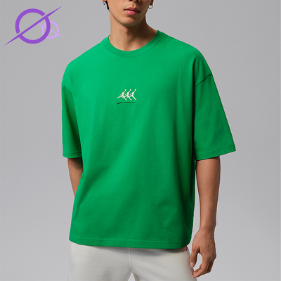 Nike/耐克正品Jordan Flight男士宽松刺绣经典休闲T恤IF3134-310