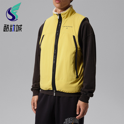 Nike/耐克正品Jordan 男士时尚双面穿加绒保暖马甲IM9895-272