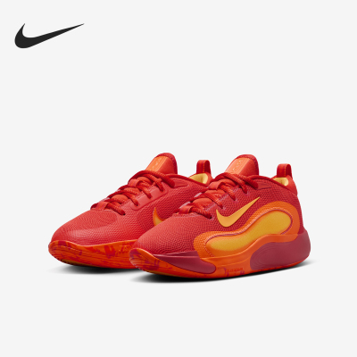 Nike/耐克正品夏季新款儿童回弹耐磨实战篮球鞋FN4384-800