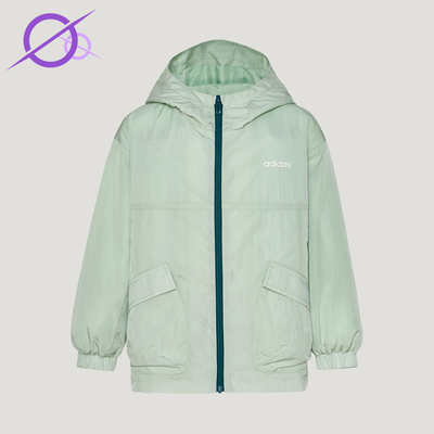 Adidas/阿迪达斯正品LK UB JKT 小童拒水运动夹克外套LE9691