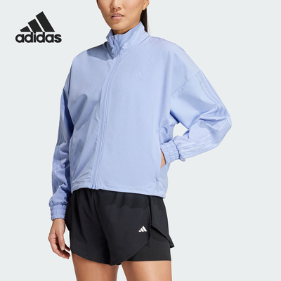 Adidas/阿迪达斯正品PACER W JACKET女士运动健身外套IX1702