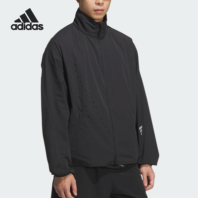 Adidas/阿迪达斯正品2025夏季男士立领户外运动外套KC0137