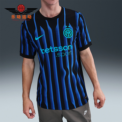 Nike/耐克正品Dri-FIT ADV男士修身运动经典条纹短袖HJ4545-439