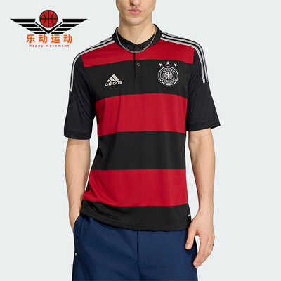 Adidas/阿迪达斯正品新款男士复古足球经典运动短袖球衣JZ6959