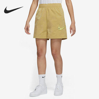 Nike/耐克正品当季新款女子轻盈梭织高腰短裤 DM6753-769