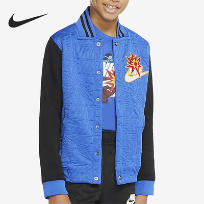 Nike/耐克正品当季新款大童潮流休闲立领运动外套BV3606-480