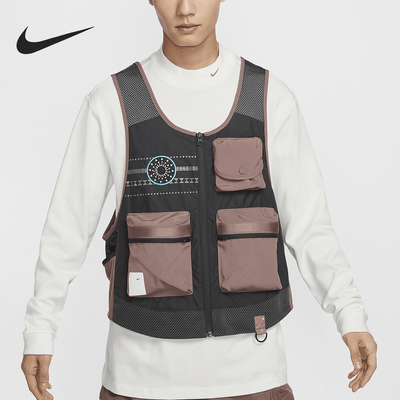 Nike/耐克正品夏季新款男士时尚潮流轻盈休闲马甲HF0816-070
