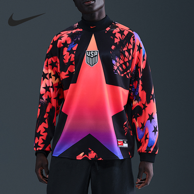 Nike/耐克正品2025男士套头时尚训练运动足球长袖上衣IO0786-010