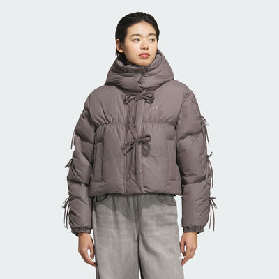 adidas阿迪达斯三叶草女子运动休闲羽绒服KC2609