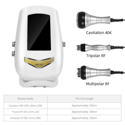 40K 3 in 1 Cavitation Ultrasonic Body Slimming Machine RF Be
