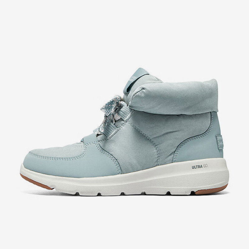 Skechers/斯凯奇正品新款女子简约时尚保暖厚底短筒雪地靴