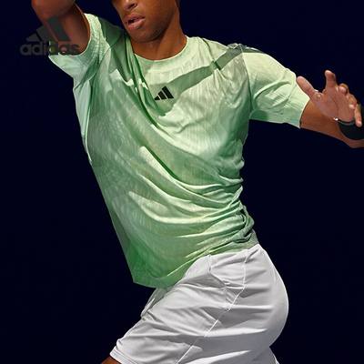 阿迪达斯正品男士短袖