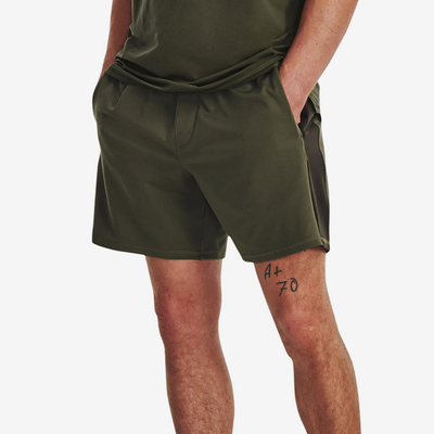 UA/安德玛正品新款男士柔软弹力系带运动训练针织短裤1379675-390