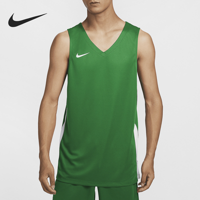 Nike/耐克正品夏季新款男士透气篮球训练无袖背心HF0519-302