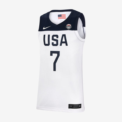 Nike耐克正品威少美国队7号柔软亲肤休闲运动篮球CD3189-103