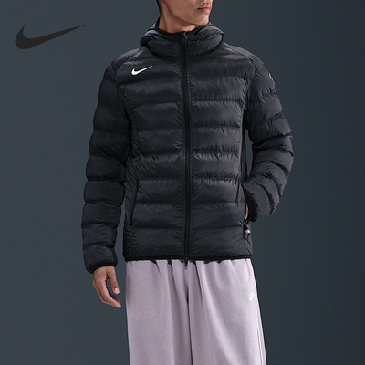 Nike/耐克正品Total90新款男黑米白色休闲夹克外套HV3508-010