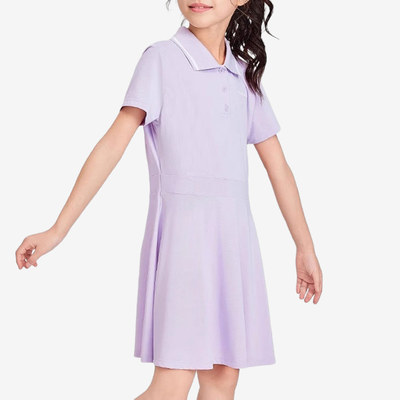 Skechers斯凯奇正品男女字母印花短袖纽扣翻领衫P224G111-00EW