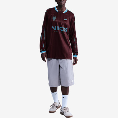 Nike耐克正品Sportswear女字母徽章长袖运动针织衫IM7452-652