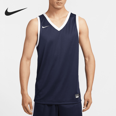 Nike/耐克正品Dri-FIT男士篮球训练无袖运动球衣IB8638-451