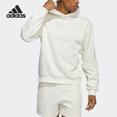 Adidas/阿迪达斯正品春季新款男子篮球运动连帽卫衣HY7891