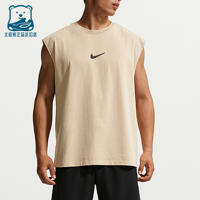 Nike/耐克正品2026男士圆领时尚简约无袖经典运动T恤IH1976-253