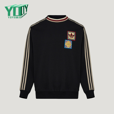 Adidas/阿迪达斯正品三叶草男女透气圆领新年款运动卫衣KU1422