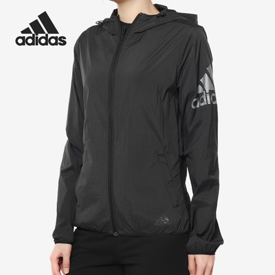 阿迪达斯女子运动连帽外套