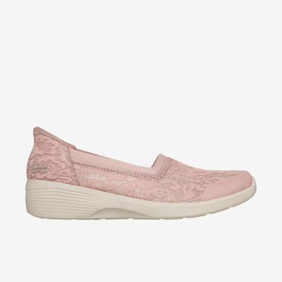 Skechers斯凯奇正品Arya SO STUNNING女舒适休闲单鞋159377-ROS