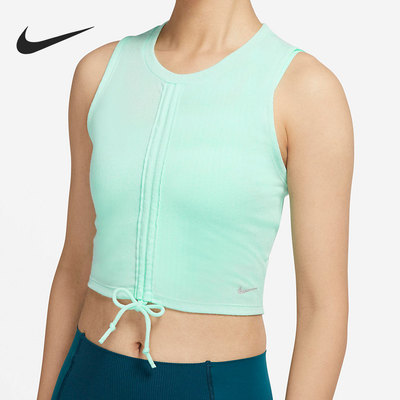Nike/耐克正品女子运动休闲健身瑜伽训练无袖背心DM7018-379