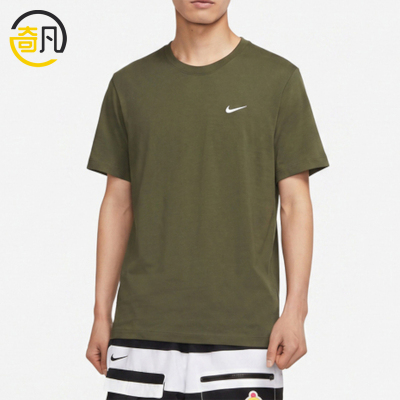Nike/耐克正品男士运动休闲圆领套头简约短袖T恤BV0508-222