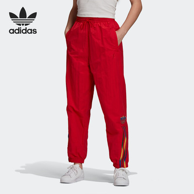 Adidas/阿迪达斯正品三叶草TRACKPANTS 女子休闲运动长裤 GJ7718