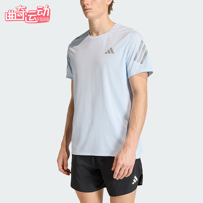 Adidas/阿迪达斯正品ADI365 T-SHIRT男士经典透气跑步短袖JZ7699
