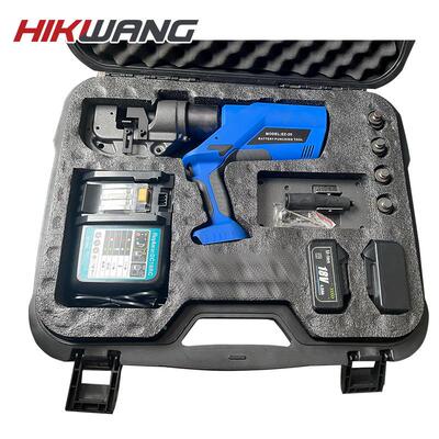 EZ-式20电动铁液压hikw冲孔机手提打孔机持手小型角槽钢便携冲孔