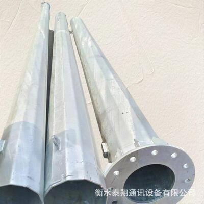单管避针35米雷独独GH避雷针30米镀独避雷针 热锌避雷塔