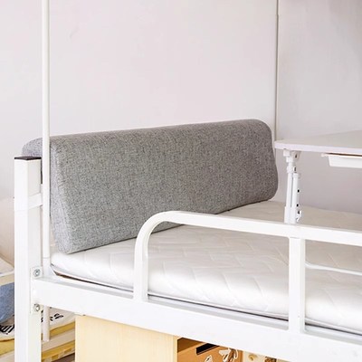 宿舍床头靠垫防撞软垫学生软包床上看手机L的大靠背海绵枕头可拆