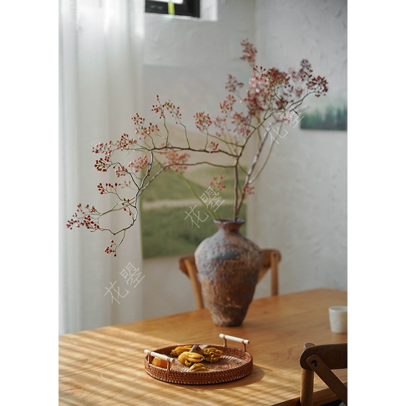 花曌 【红色山归来鲜切枝】【z水养鲜花】【家居瓶插花】全国包邮