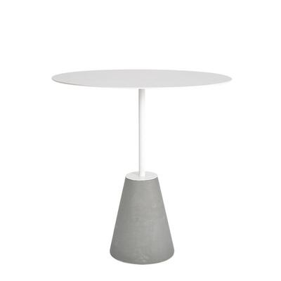 轻水泥角几铁几艺简约客厅沙发边几休闲接待奢茶15511水创意小圆