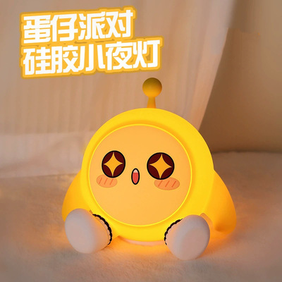 伸出圆手猫爪小夜灯拍拍灯卧室睡眠床头灯生日礼物氛围灯创意可爱