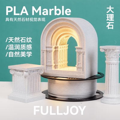 FULLJOYPLA哑光仿大理石耗材