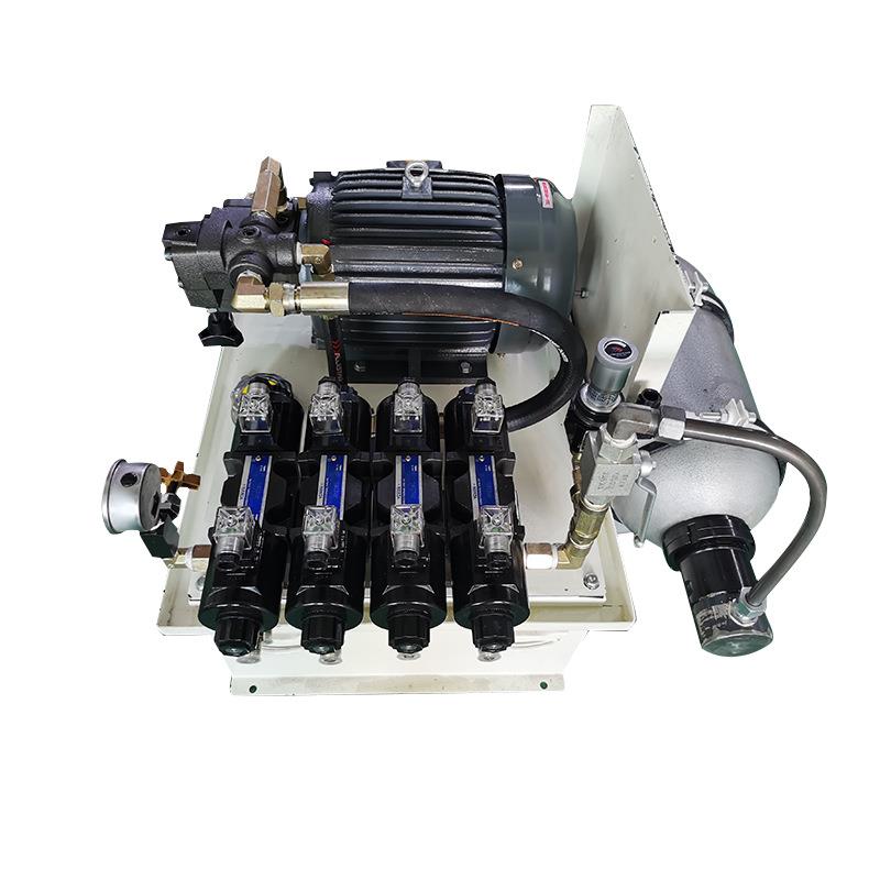 伺服液压系统蓄能器自助补压3.75kw电机液压站非标成套液压泵站