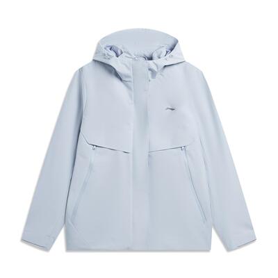 李宁正品CF溯女子防泼水宽松保暖三合一运动连帽夹克外套AWBV092